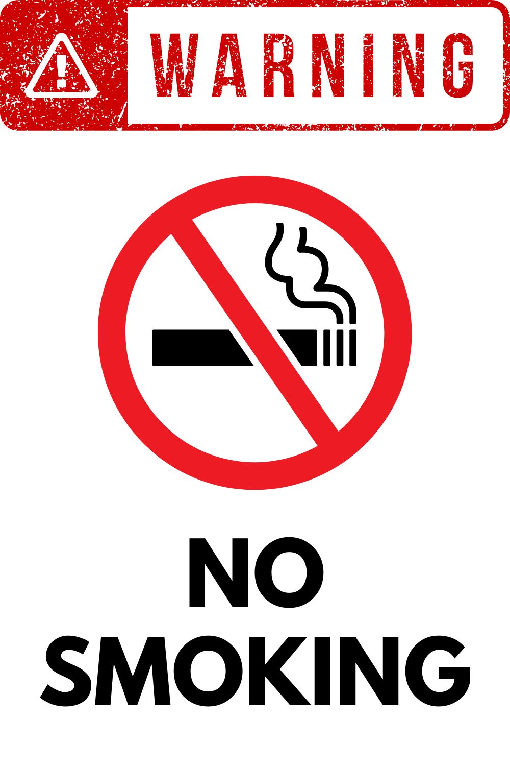 Printable 'No Smoking' Signs [PDF Included] - Printables Hub