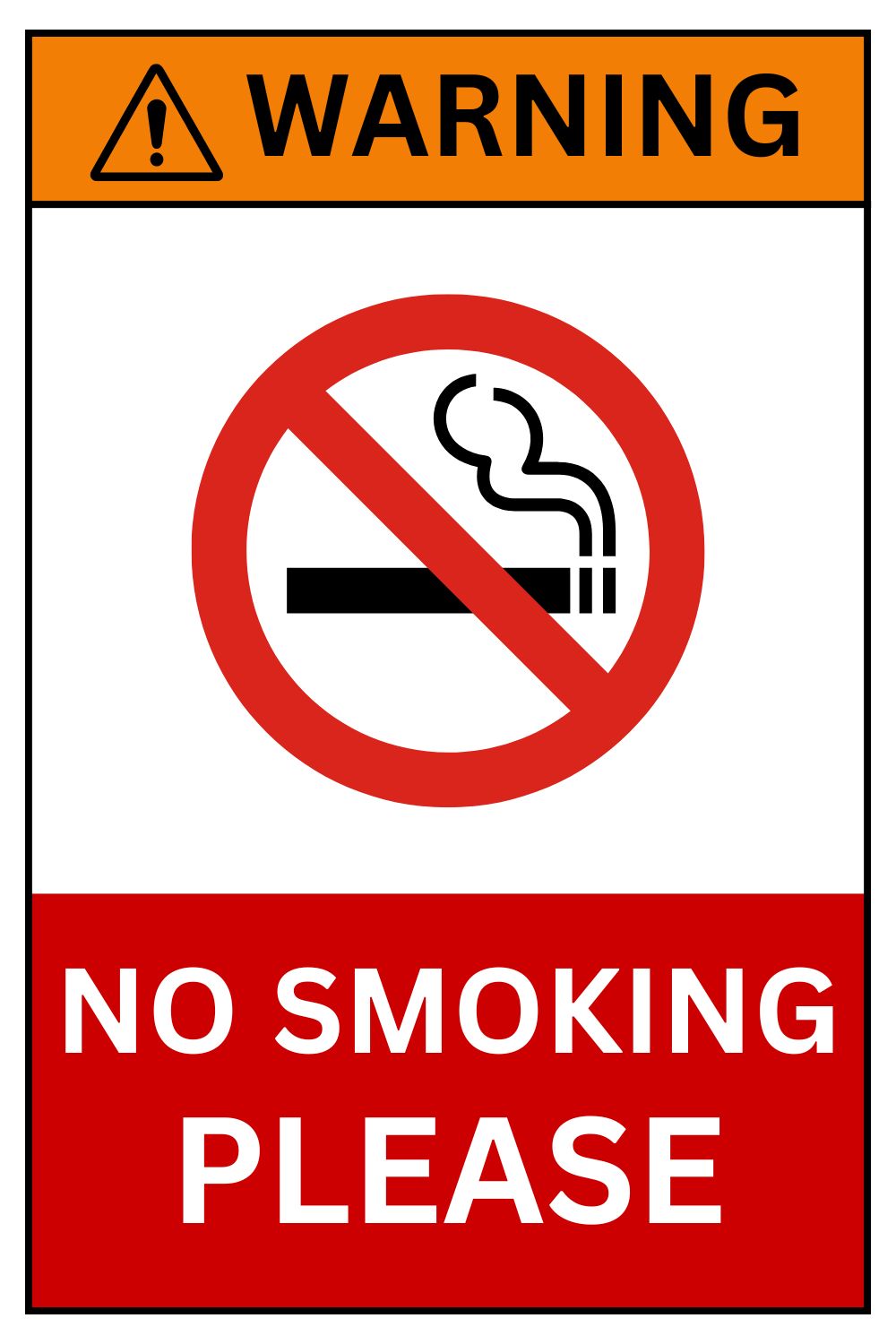 Printable 'No Smoking' Signs [PDF Included] - Printables Hub