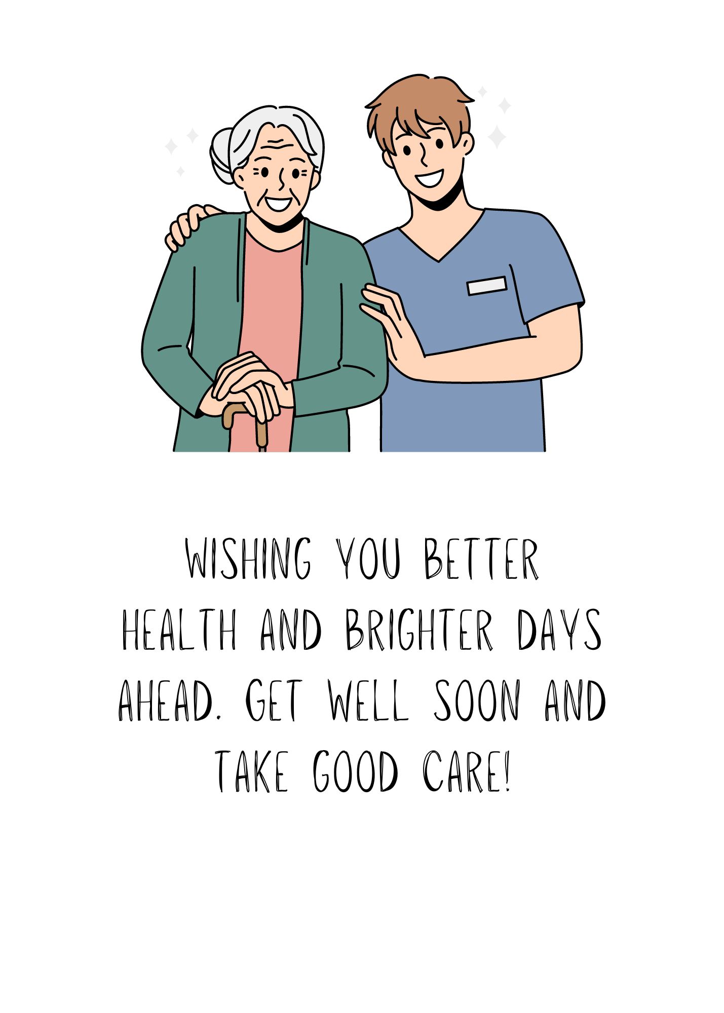 Printable Get Well Soon Message Cards [PDF Included] - Printables Hub