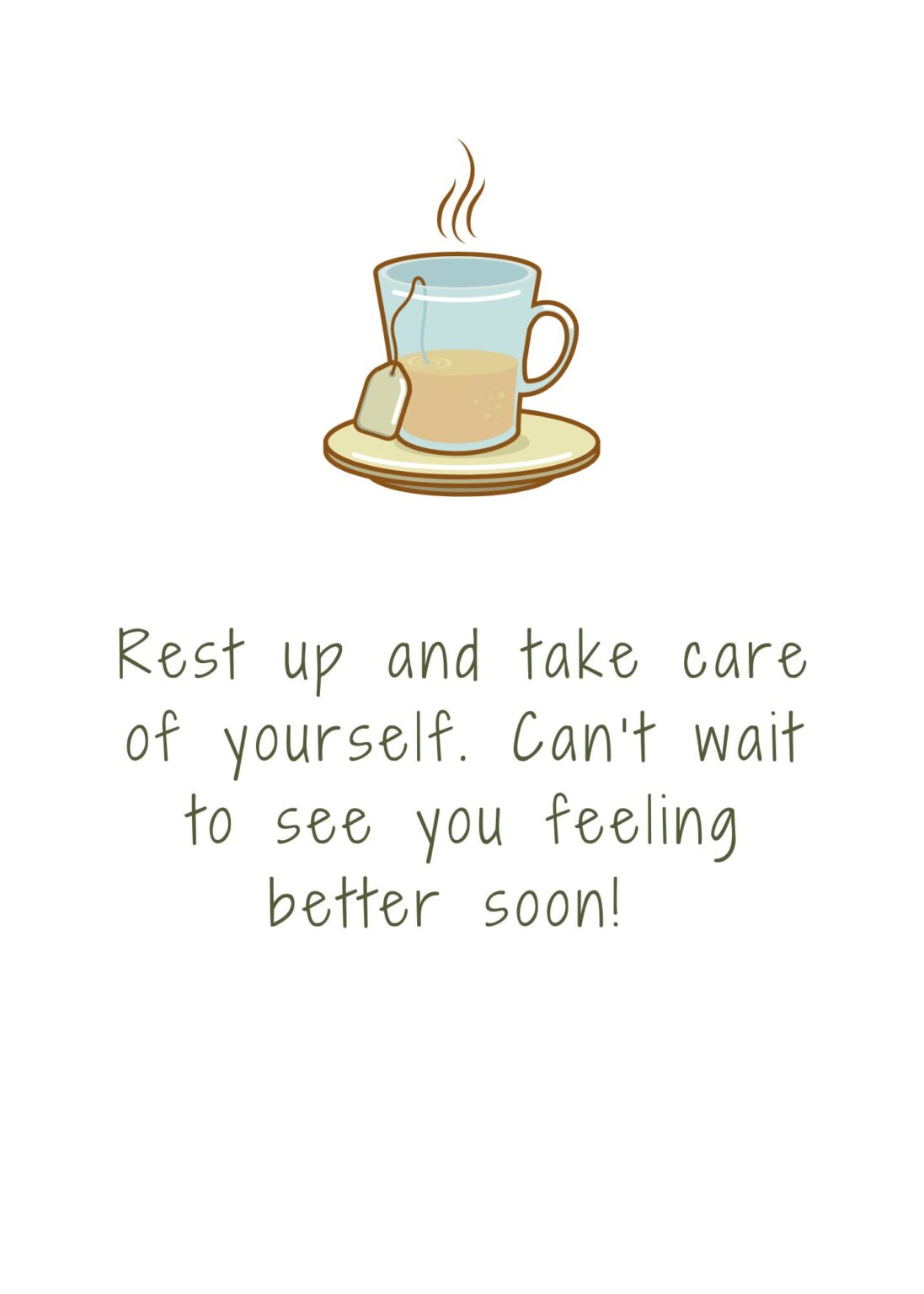 Printable Get Well Soon Message Cards [PDF Included] - Printables Hub
