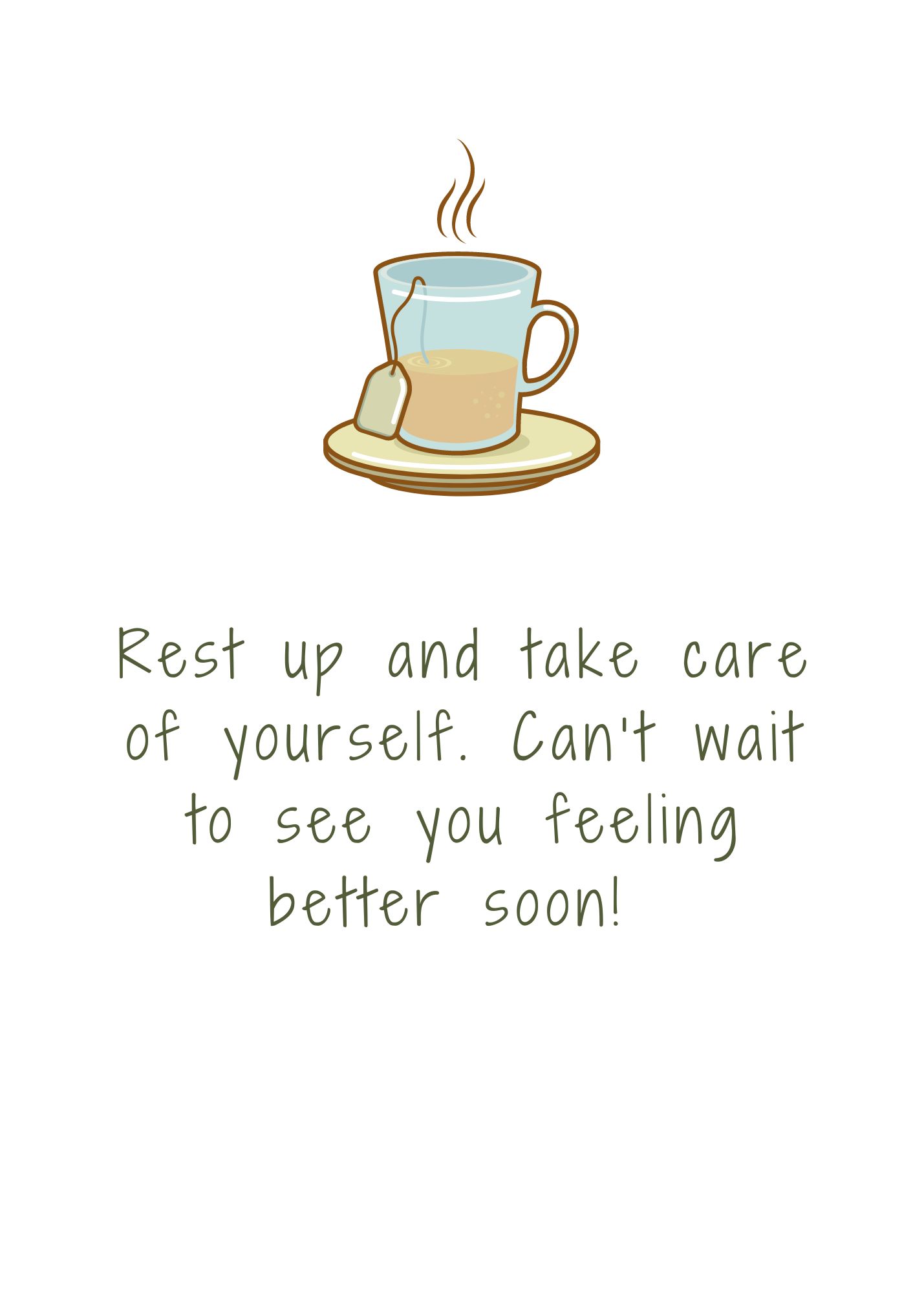Printable Get Well Soon Message Cards [PDF Included] - Printables Hub