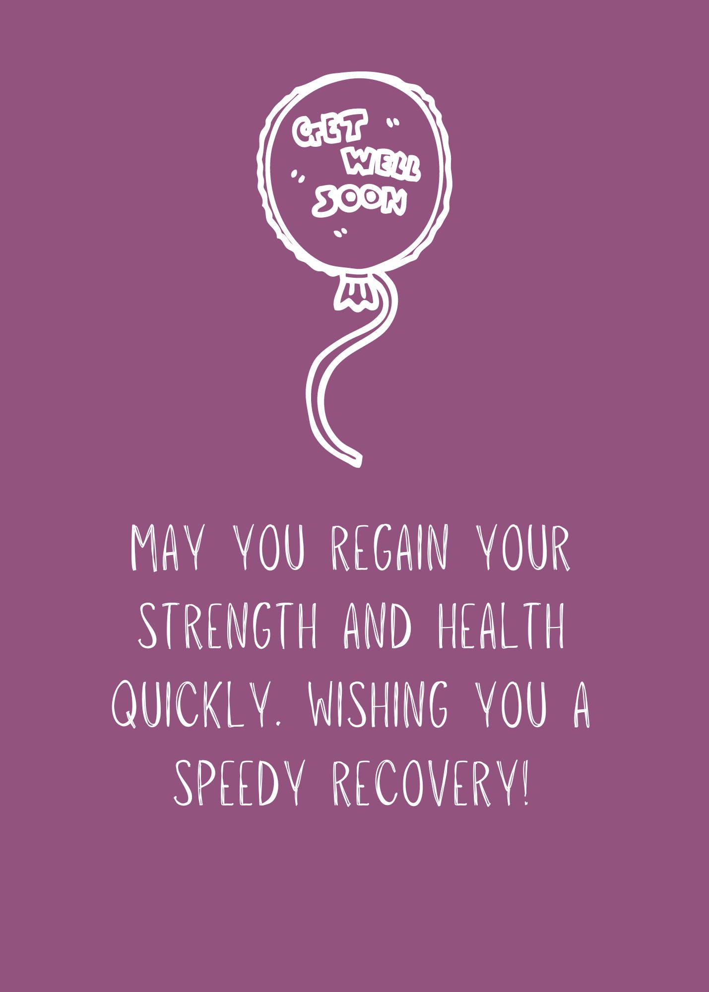Printable Get Well Soon Message Cards [PDF Included] - Printables Hub
