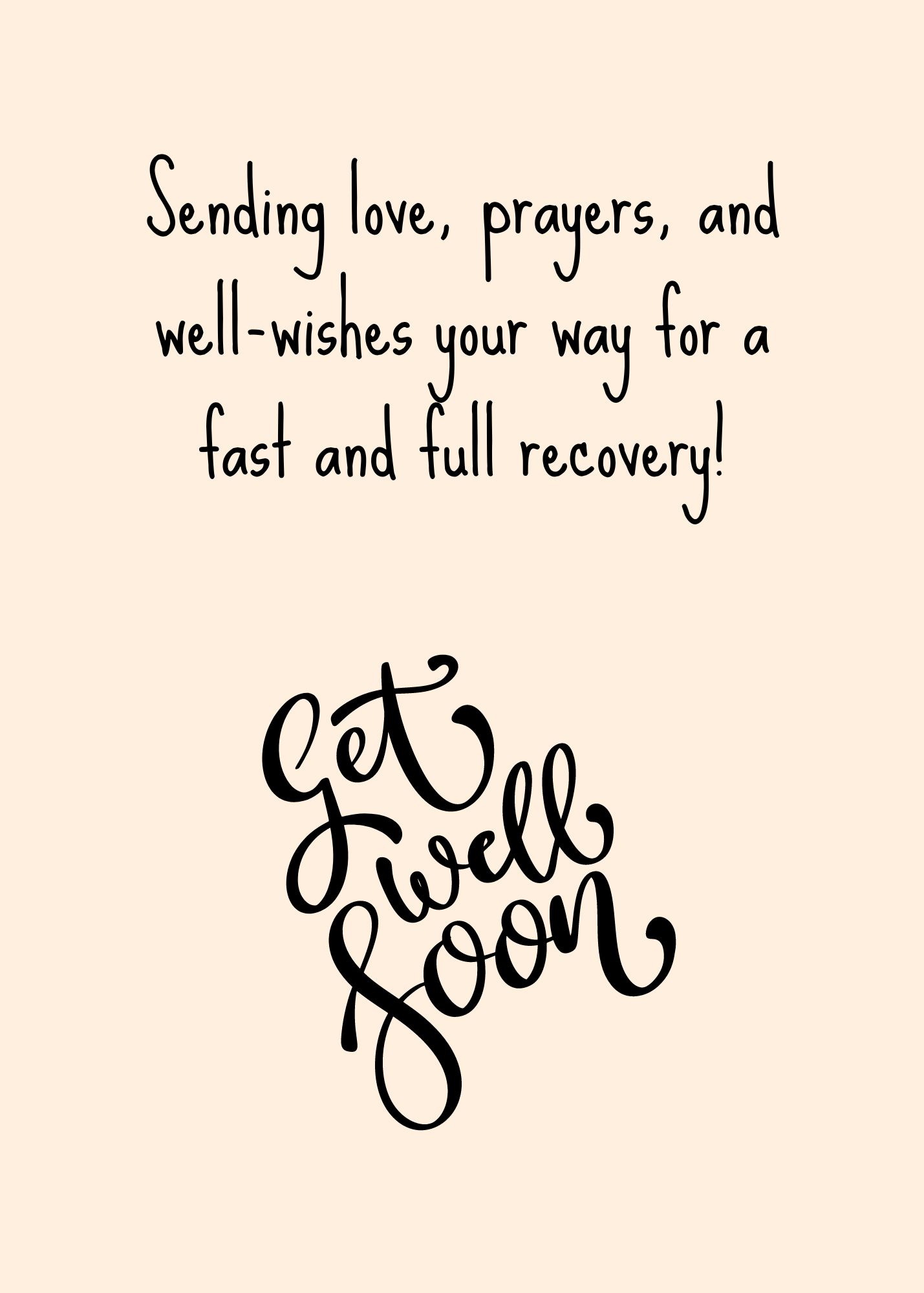 Printable Get Well Soon Message Cards [PDF Included] - Printables Hub