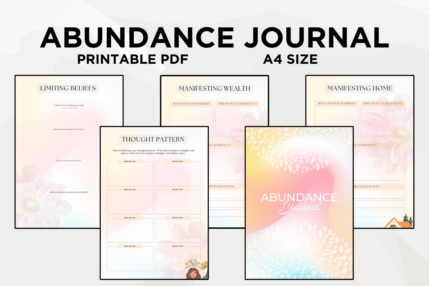 Printable Abundance Journal - Printables Hub