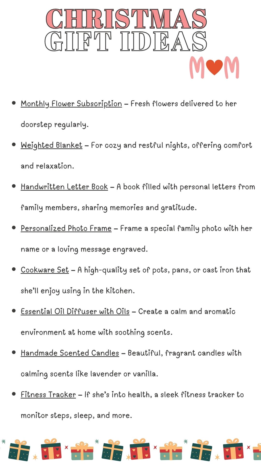 Printable Lists Of Christmas Gift Ideas - Printables Hub