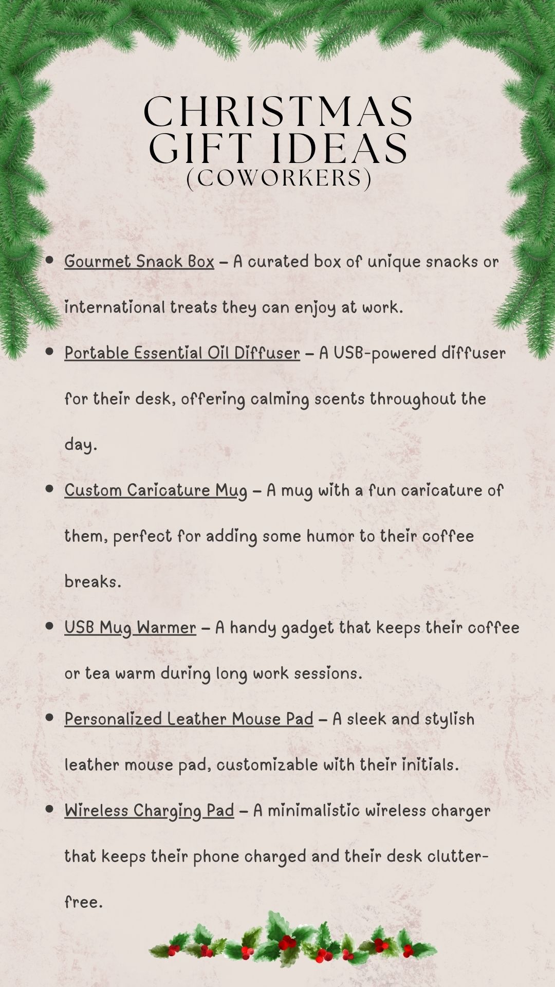 Printable Lists Of Christmas Gift Ideas - Printables Hub