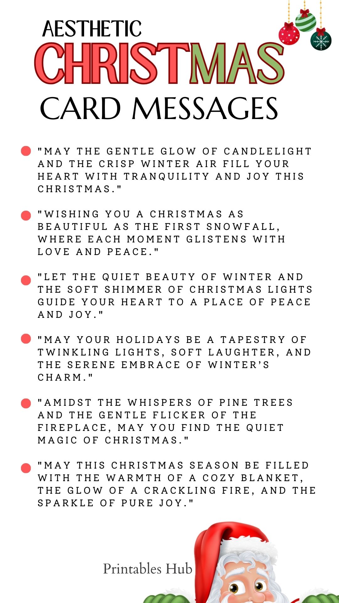 Printable Christmas Messages For Cards - Printables Hub