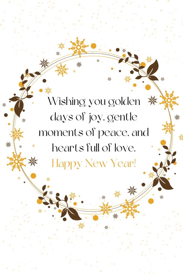 Printables New Year Wishes Cards - Printables Hub