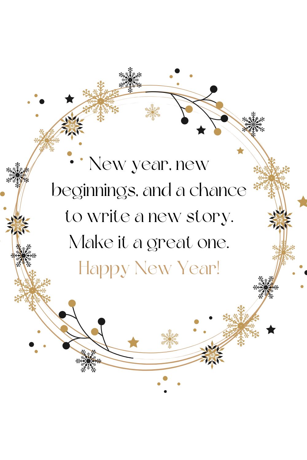 Printables New Year Wishes Cards - Printables Hub