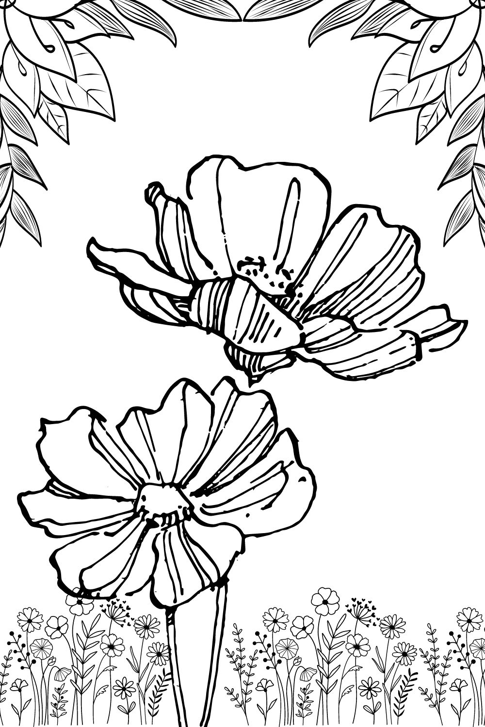 Free Printable Coloring Pages [PDF Included] - Printables Hub