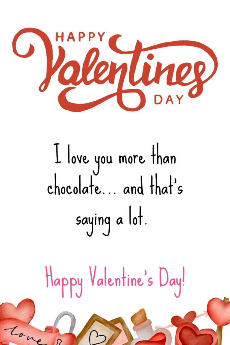 Printable Valentine's Day Wishes Cards [PDF Included] - Printables Hub