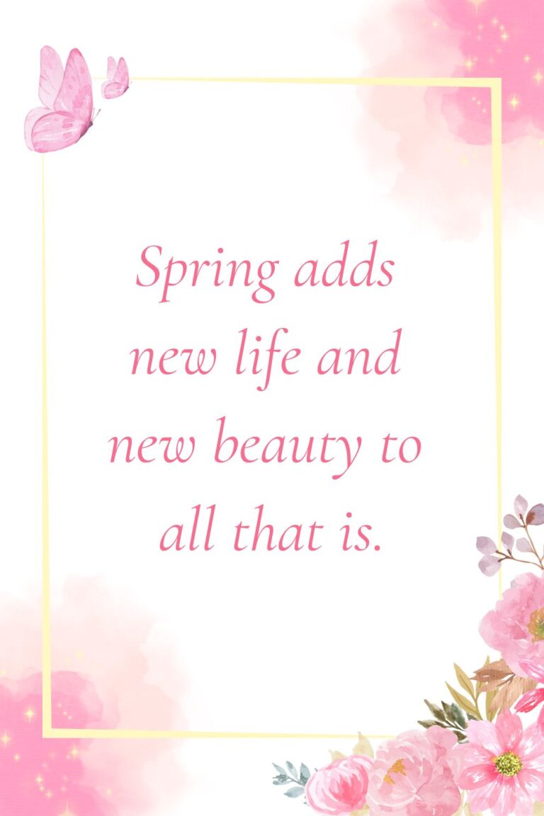 Printable Aesthetic Spring Quotes - Printables Hub