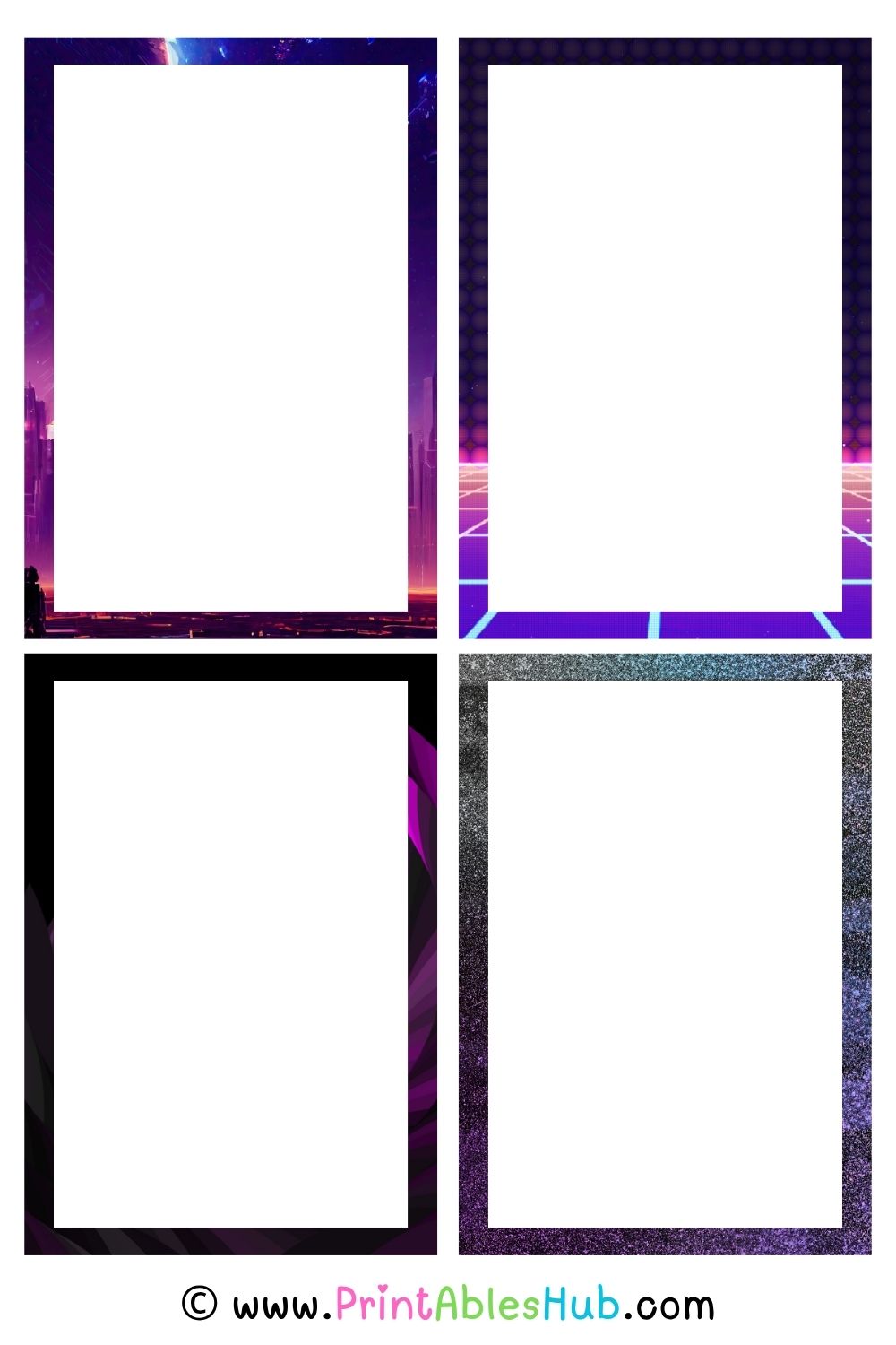 Blank Game Cards Templates [PDF Included] - Printables Hub