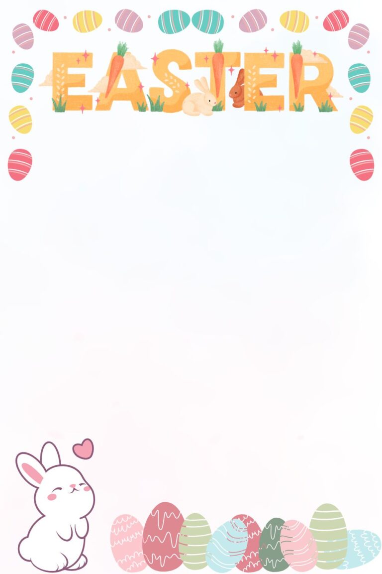 Printable Easter Invitation Templates [PDF Included] - Printables Hub