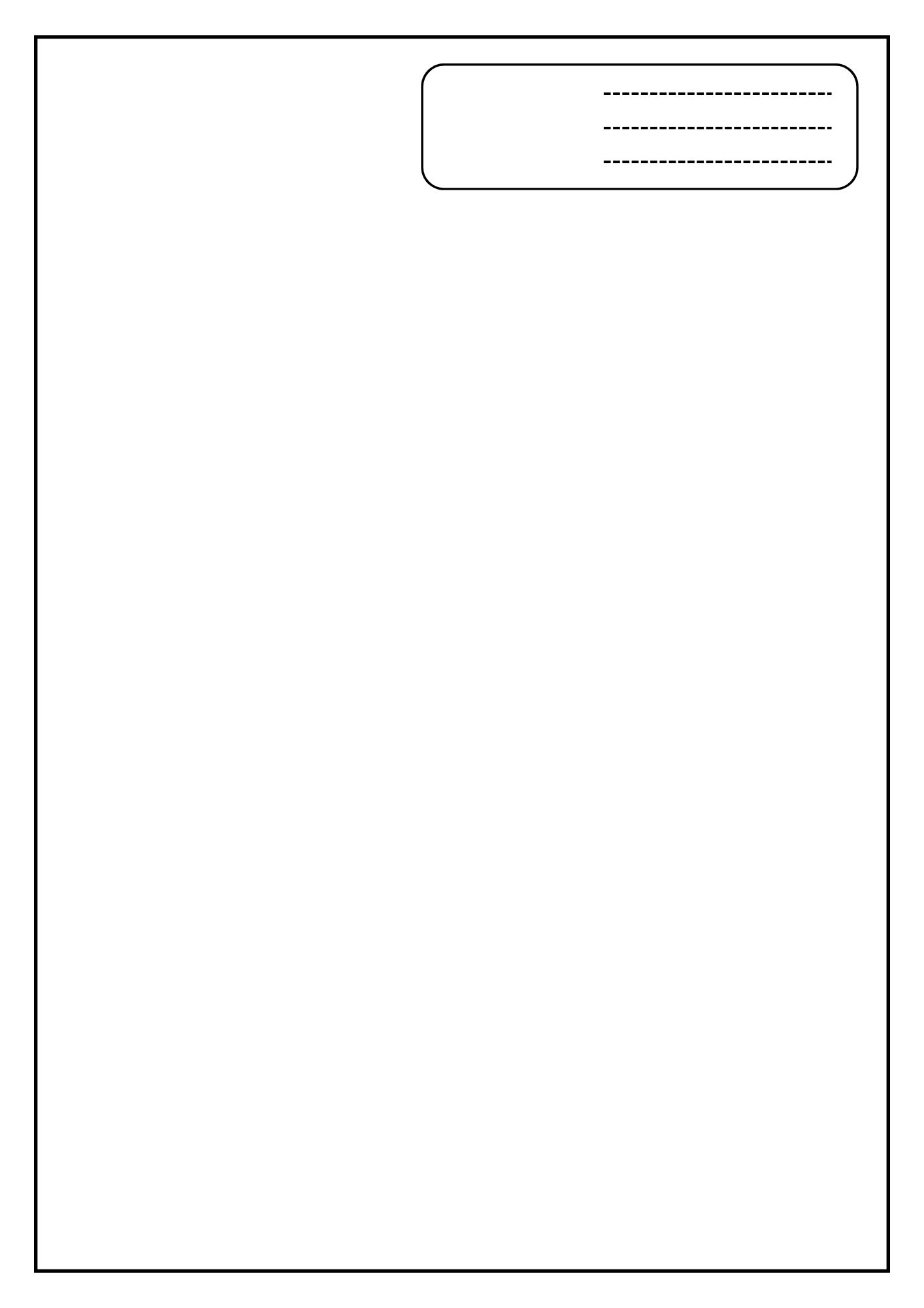 Printable Blank Document Templates {+ Some Aesthetic Designs ...