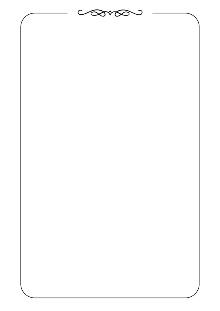 Printable Blank Document Templates {+ Some Aesthetic Designs ...