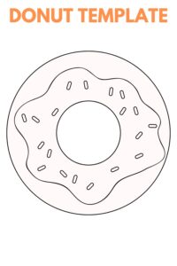 Printable Blank Donut Templates - Printables Hub