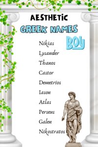 Printable Lists of Greek Names - Printables Hub
