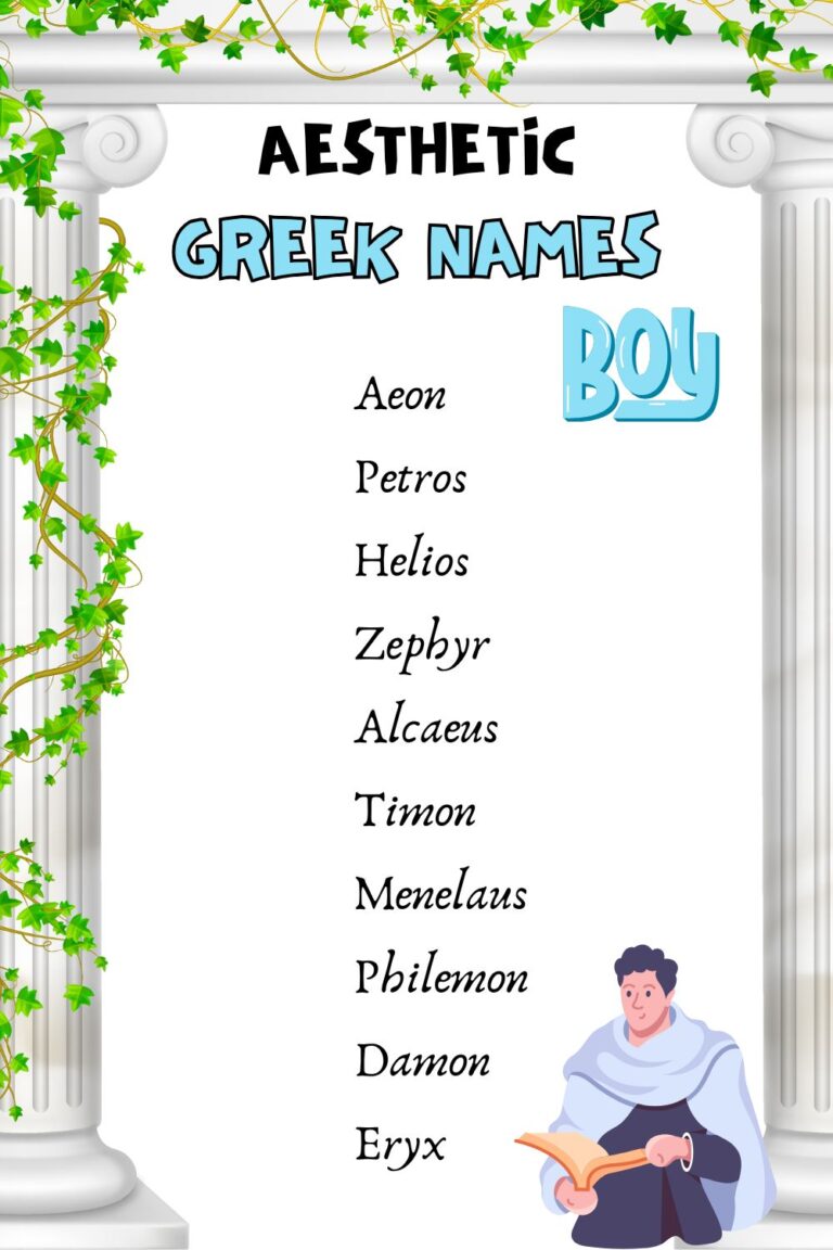 Printable Lists of Greek Names - Printables Hub