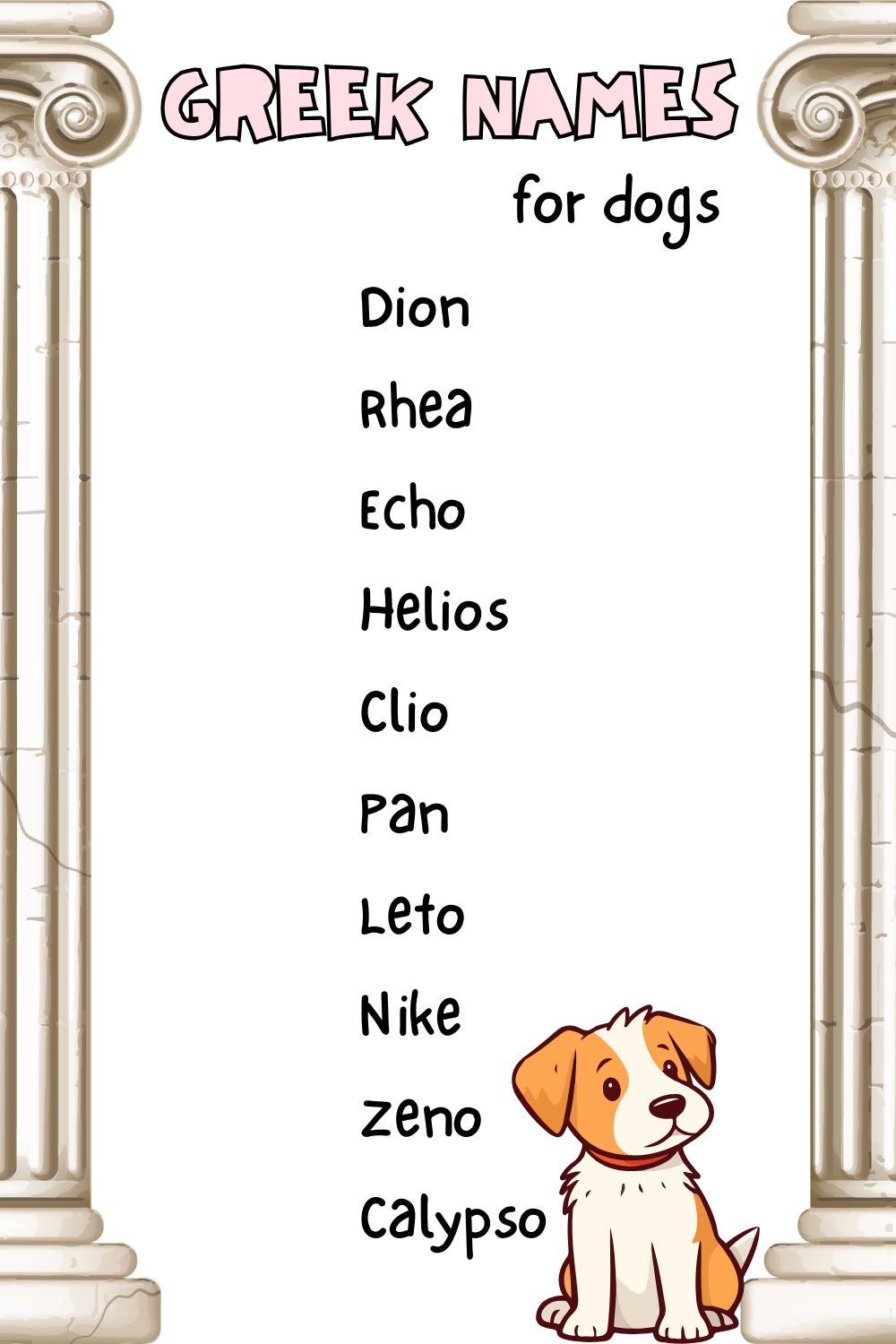 Printable Lists of Greek Names - Printables Hub