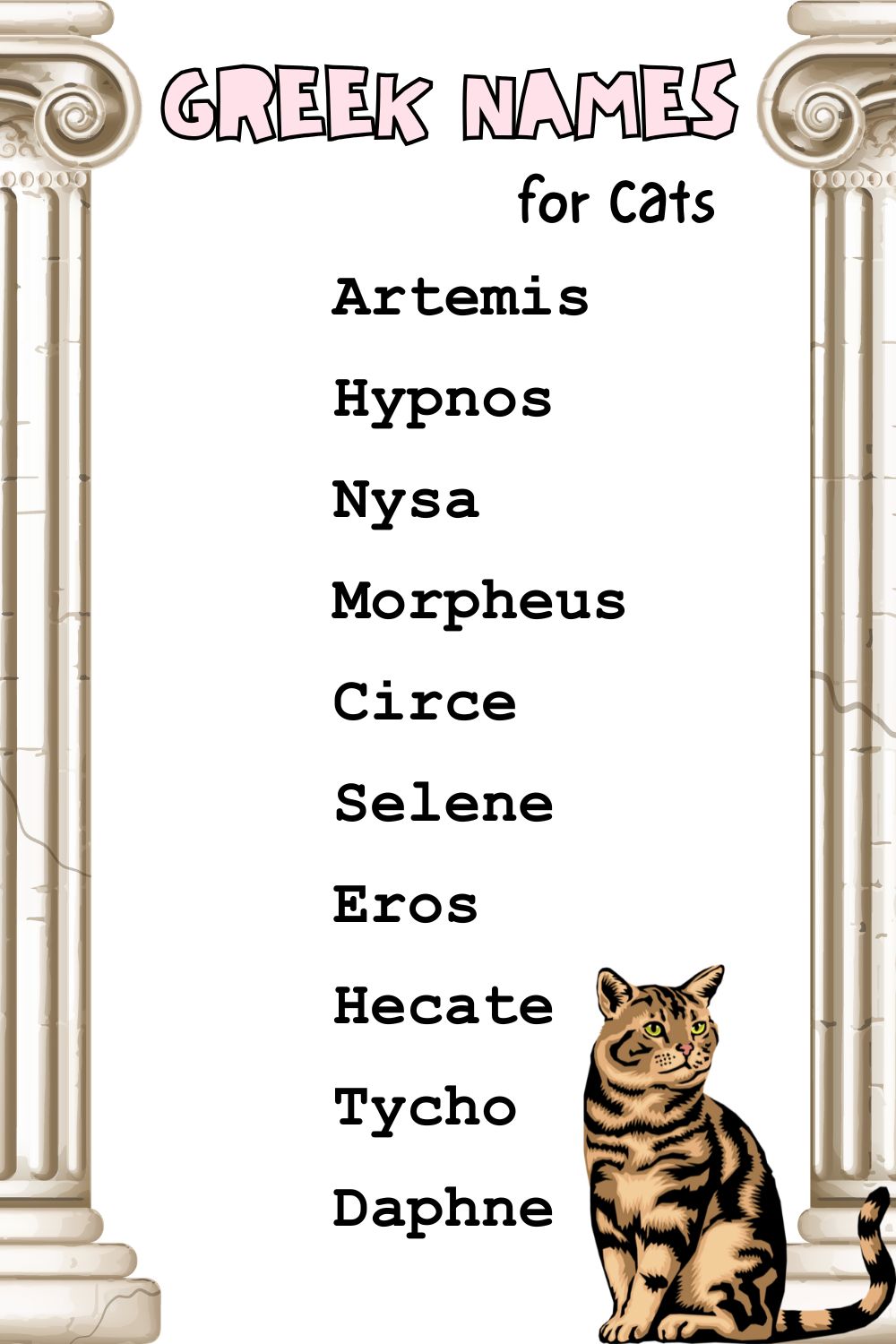 Printable Lists of Greek Names - Printables Hub