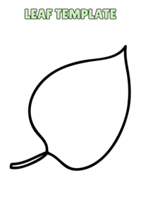 Printable Leaf Templates - Printables Hub
