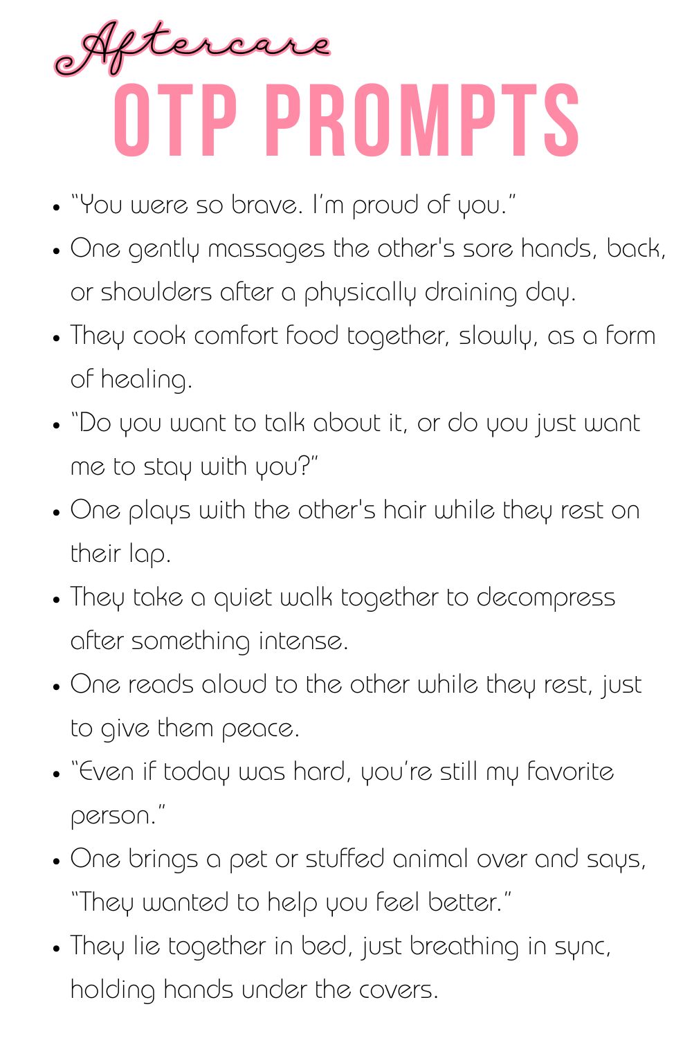 Printable Lists Of OTP Prompts - Printables Hub