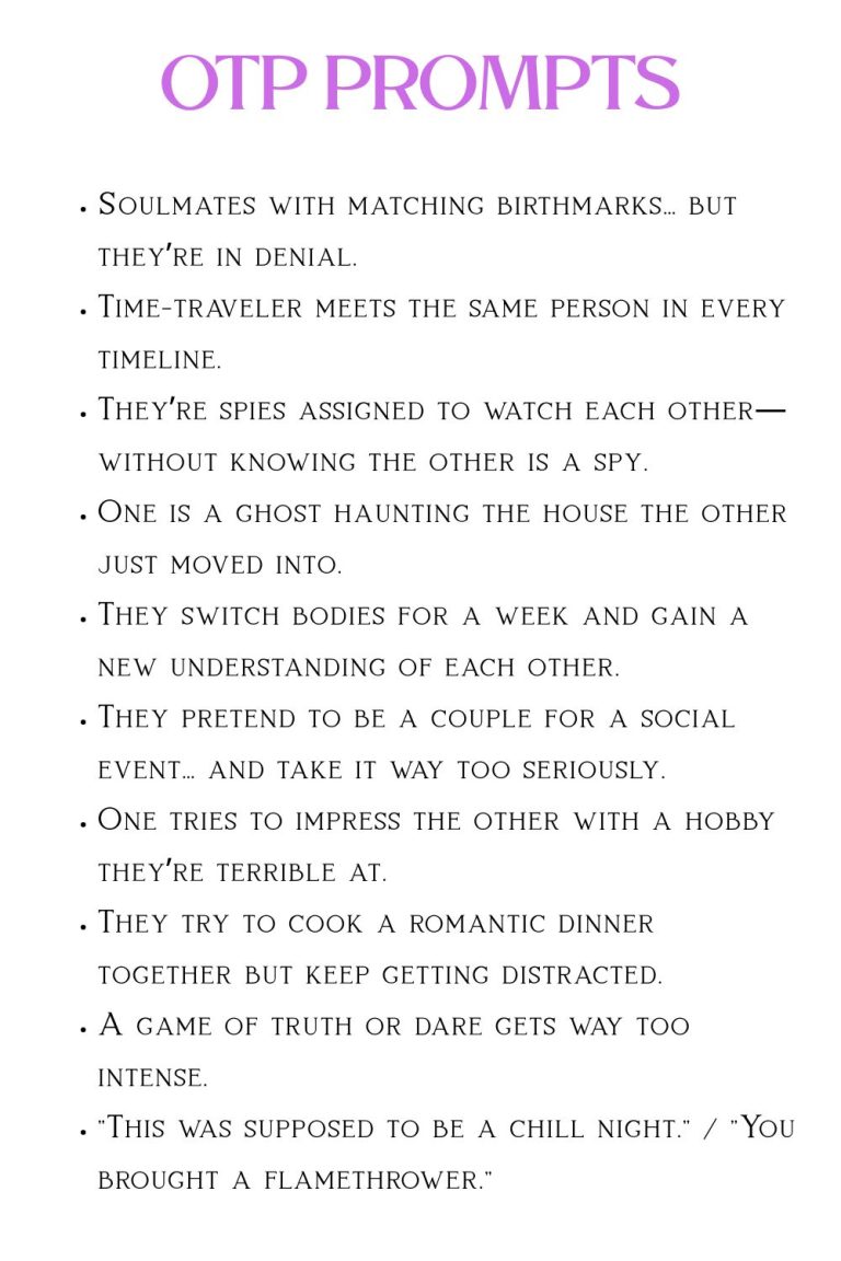 Printable Lists Of OTP Prompts - Printables Hub