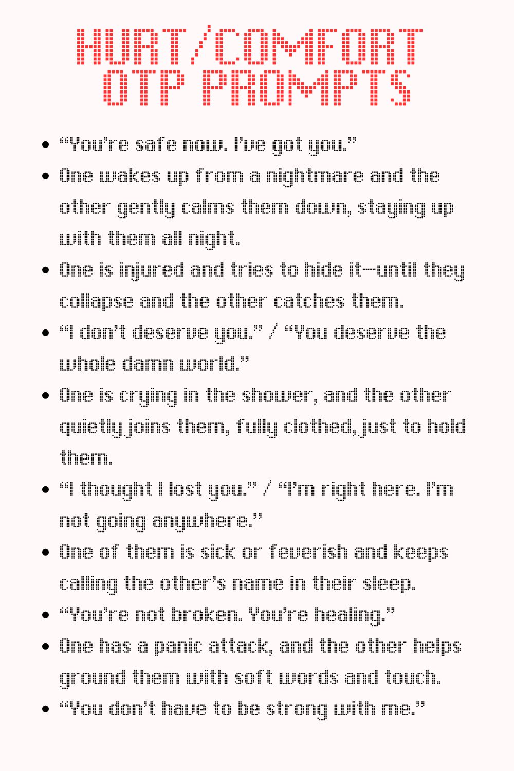 Printable Lists Of OTP Prompts - Printables Hub