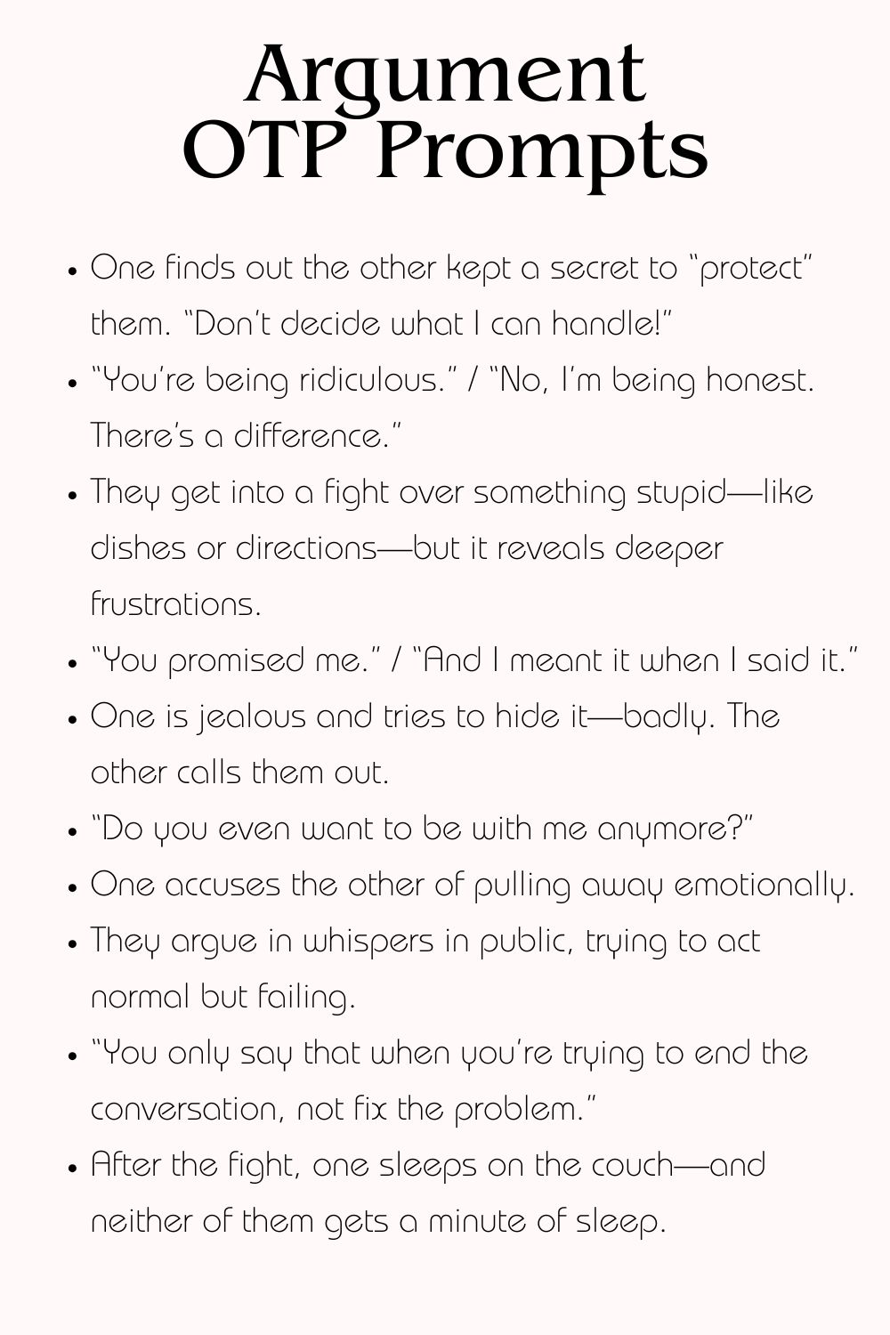 Printable Lists Of OTP Prompts - Printables Hub