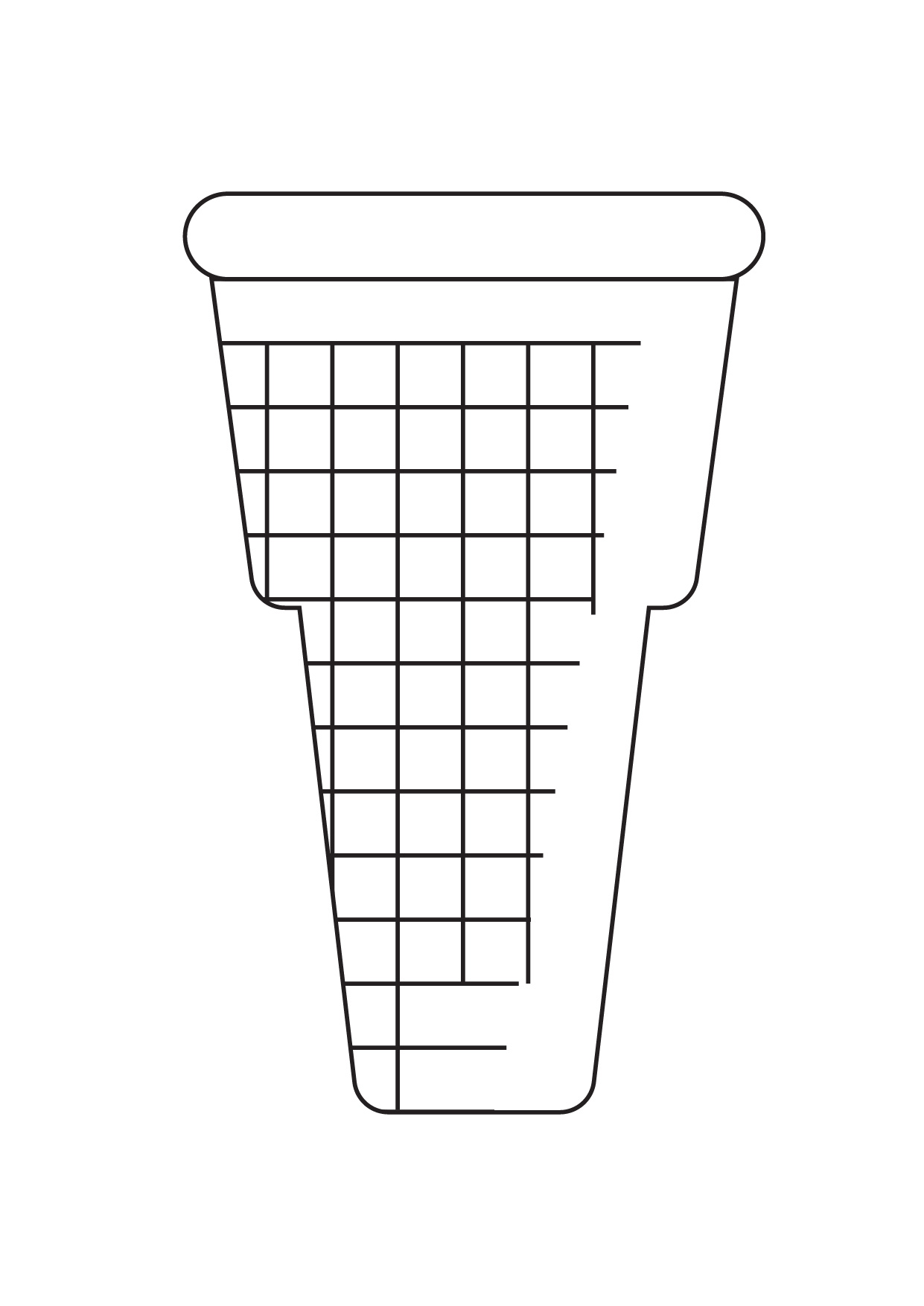 Printable Ice Cream Cone Templates - Printables Hub