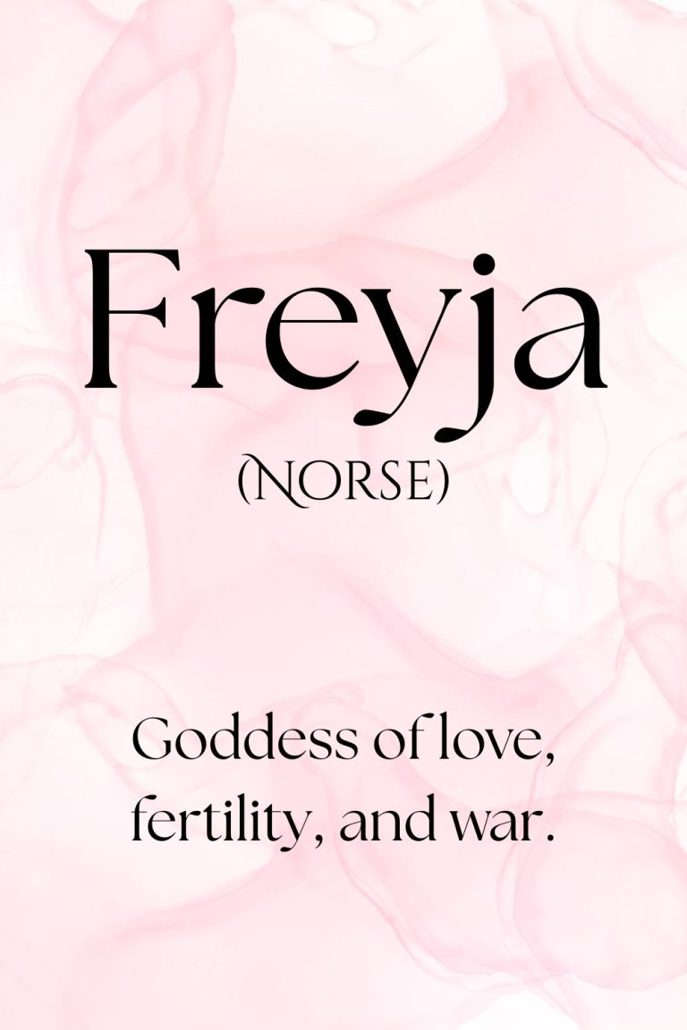 Printable Goddesses Names With Their Meanings [PDF Included ...