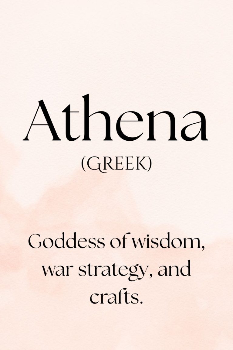 Printable Goddesses Names With Their Meanings [PDF Included ...