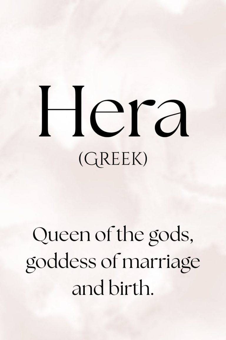 Printable Goddesses Names With Their Meanings [PDF Included ...