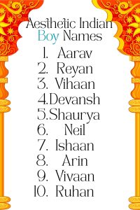 Printable Lists Of Indian Names [PDF Included] - Printables Hub