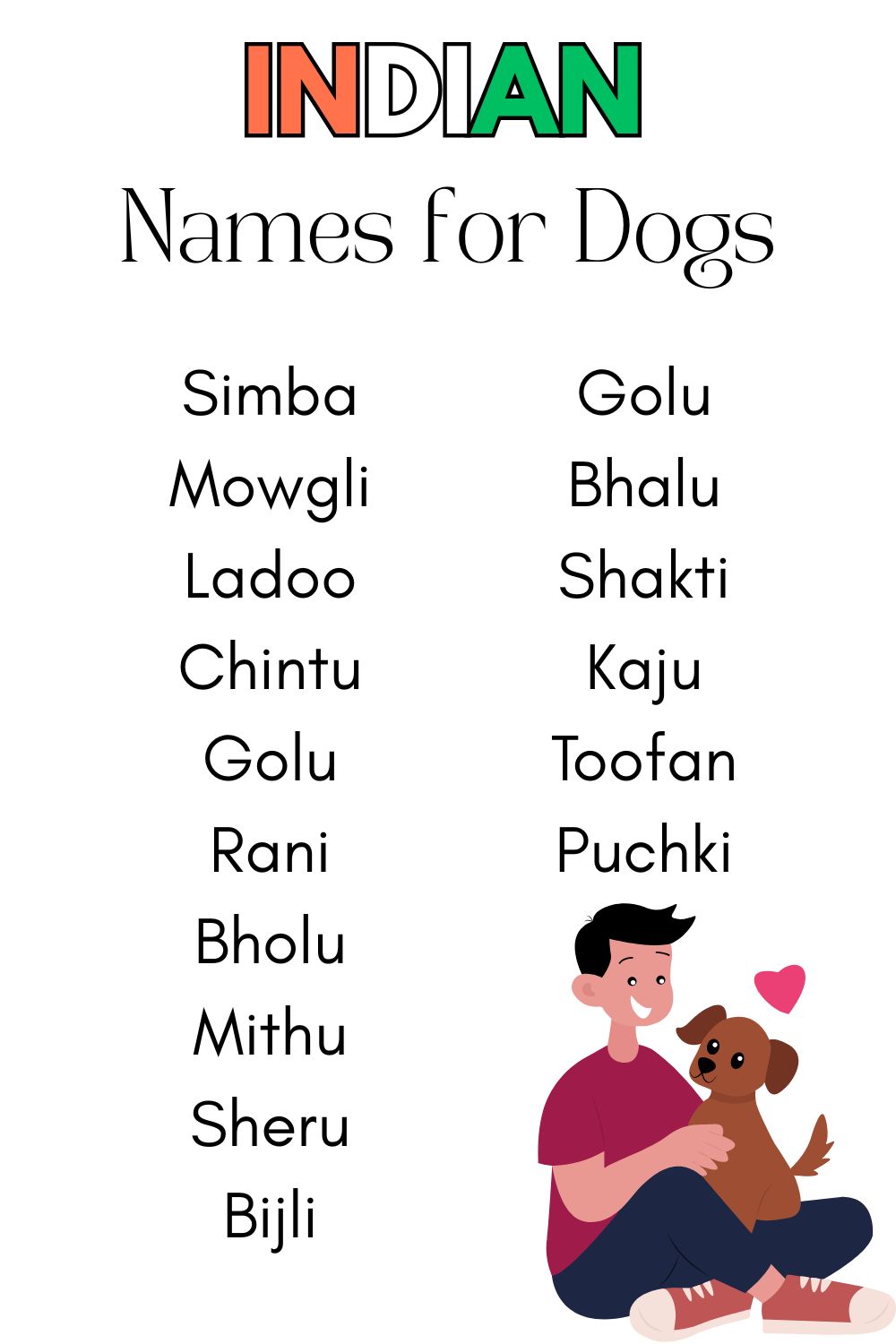 Printable Lists Of Indian Names [PDF Included] - Printables Hub