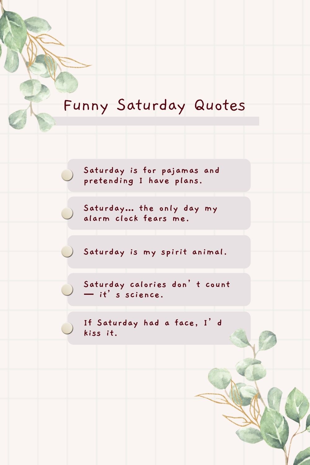 Printable Saturday Quotes - Printables Hub