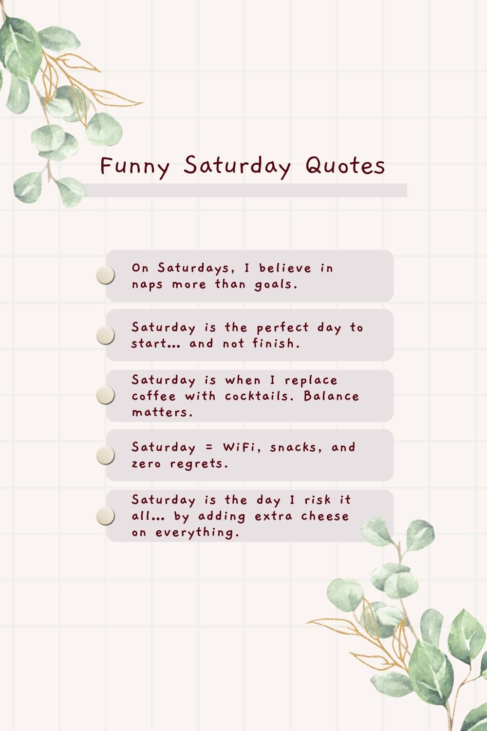 Printable Saturday Quotes - Printables Hub