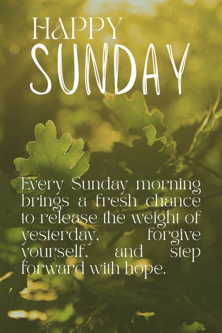 Printable Sunday Morning Quotes - Printables Hub