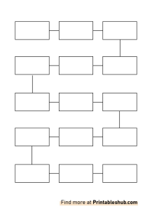 Printable Blank Flow Chart Templates [PDF Included] - Printables Hub
