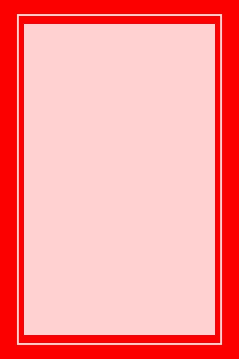 Printable Red Paper Sheets - Printables Hub