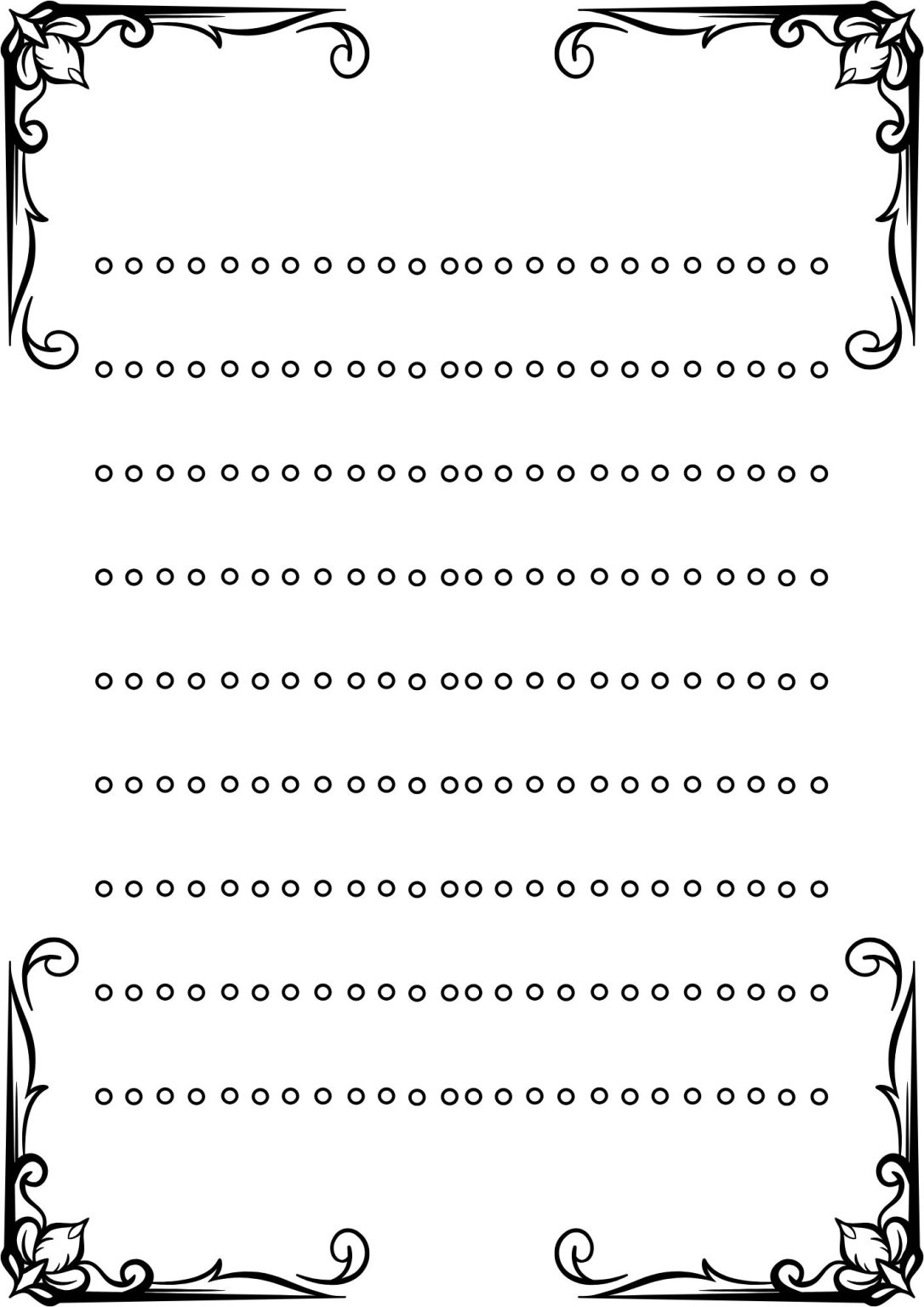 Printable Blank Pages for Typing - Printables Hub