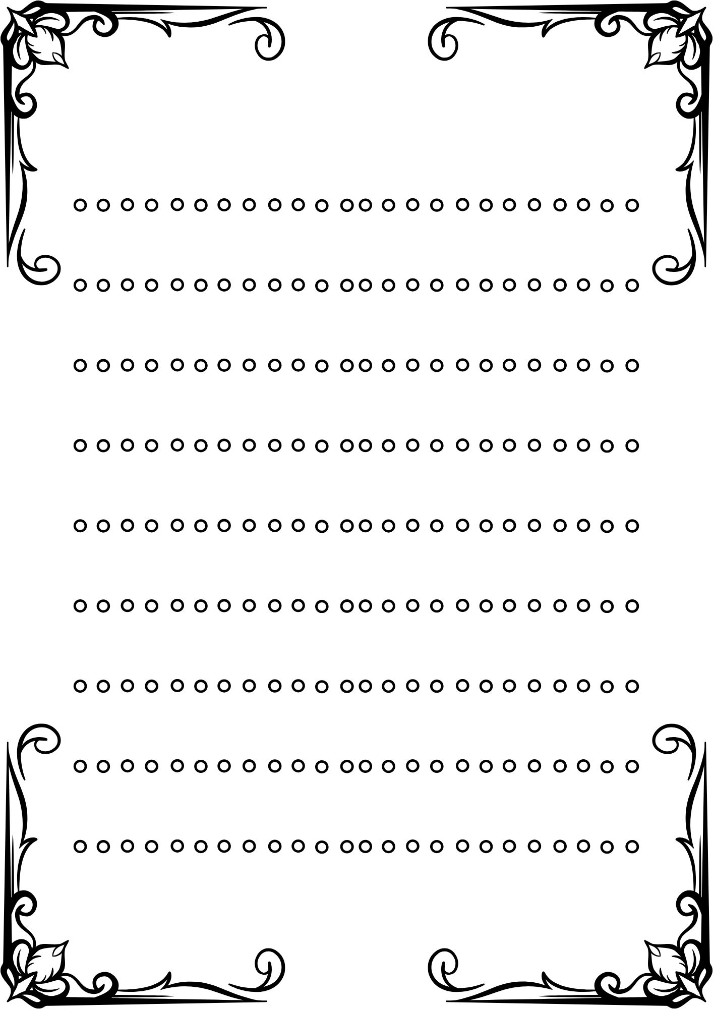 Printable Blank Pages for Typing - Printables Hub
