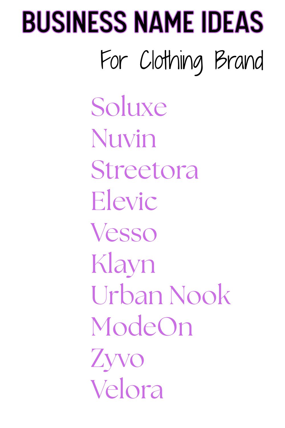 Printable Lists of Business Name Ideas - Printables Hub