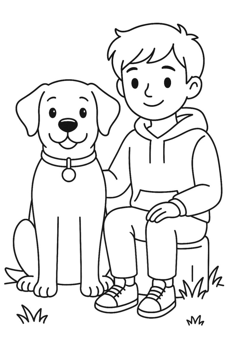 Printable Cute Coloring Pages [PDF Included] - Printables Hub