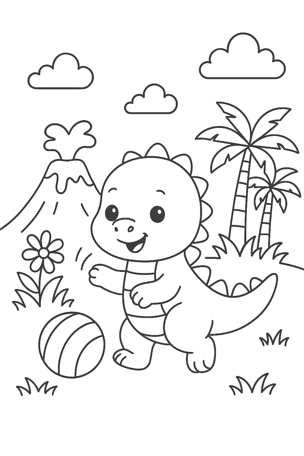 Printable Cute Coloring Pages [PDF Included] - Printables Hub