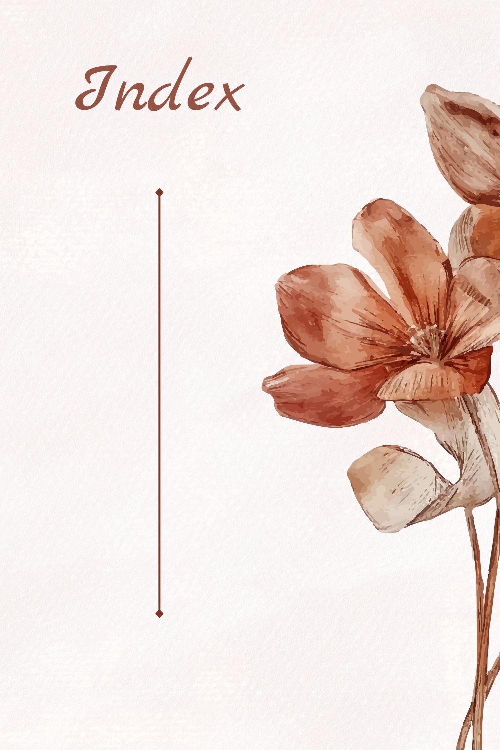 Printable Index Page Designs [PDF Included] - Printables Hub