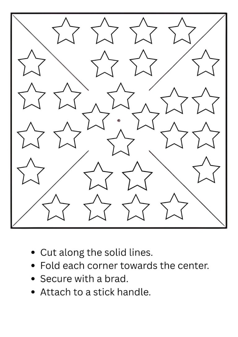 Free Printable Pinwheel Templates [PDF Included] - Printables Hub