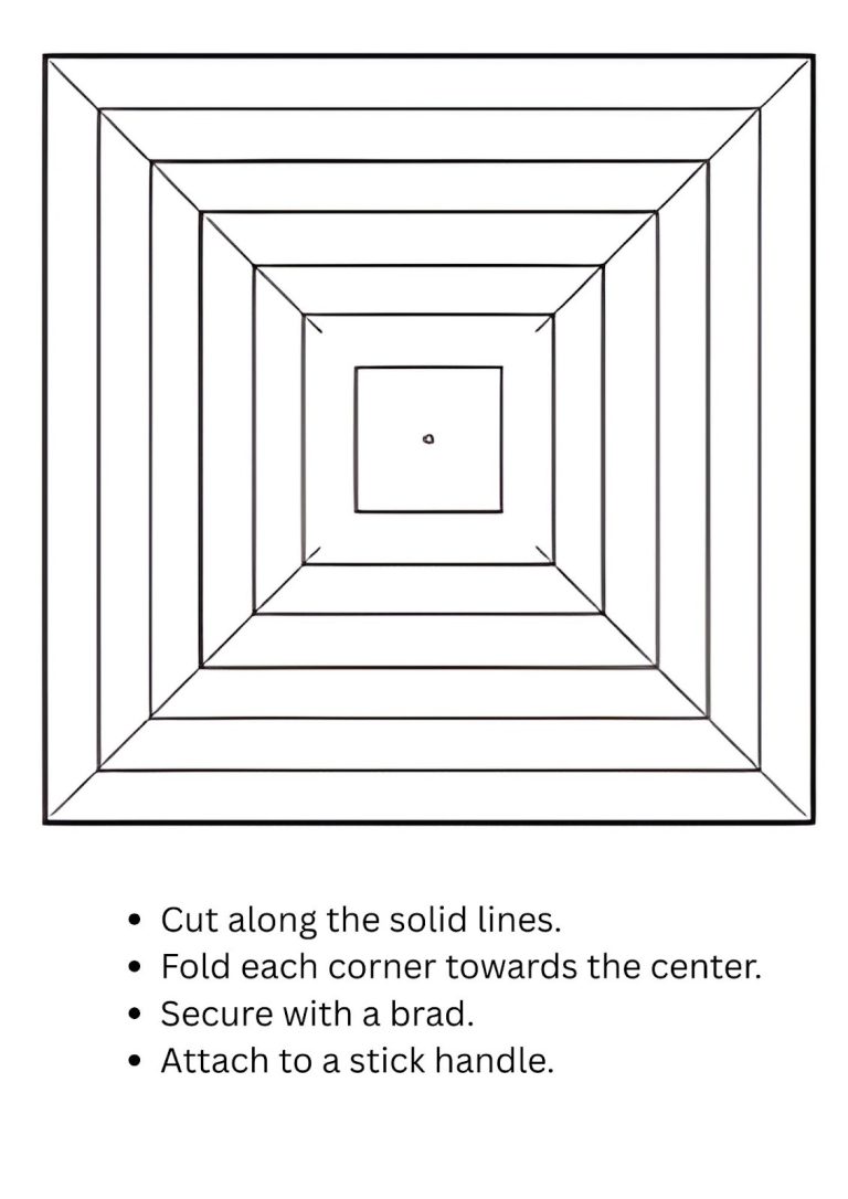 Free Printable Pinwheel Templates [PDF Included] - Printables Hub