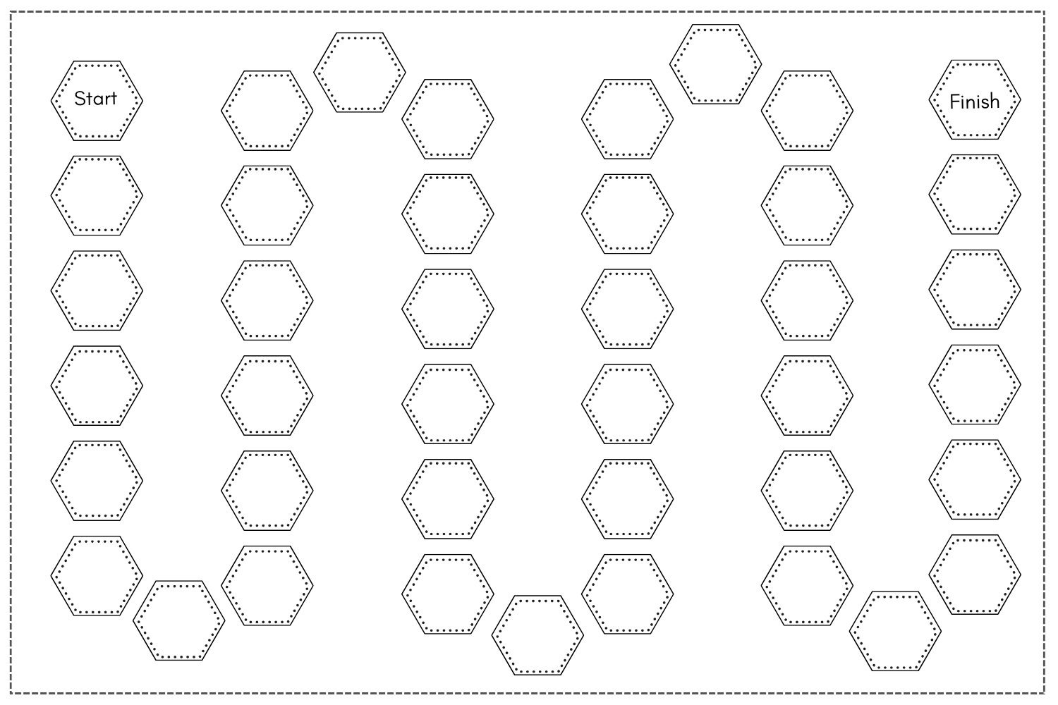 Printable Blank Game Board Templates - Printables Hub